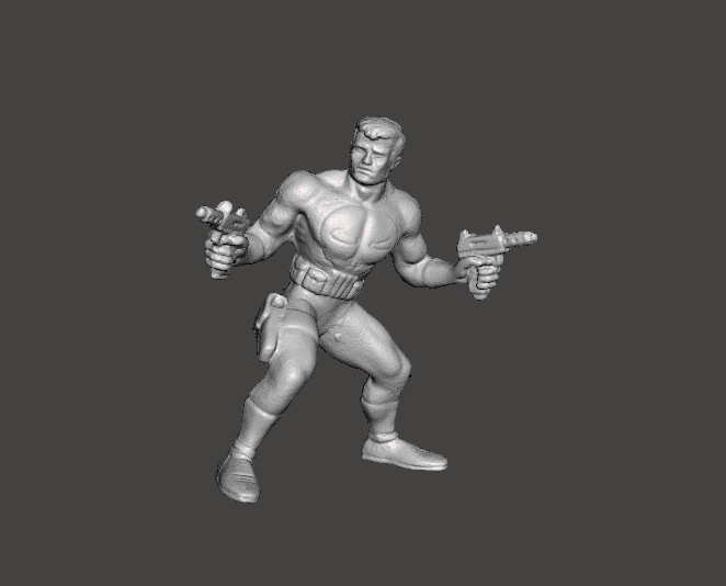 STL file PVC FIGURE OF MARVEL SUPER HEROES FROM THE 80'S THE PUNISHER ...