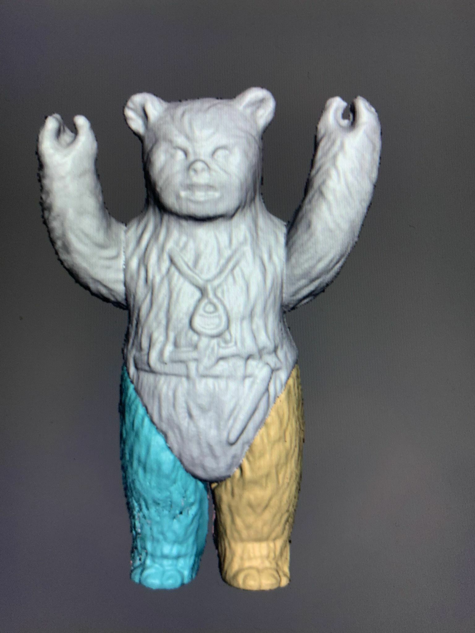 STL file STAR WARS EWOK CHIEF CHIRPA .OBJ .STL VINTAGE KENNER LA GUERRA DE LAS GALAXIES ⭐ ・3D ...