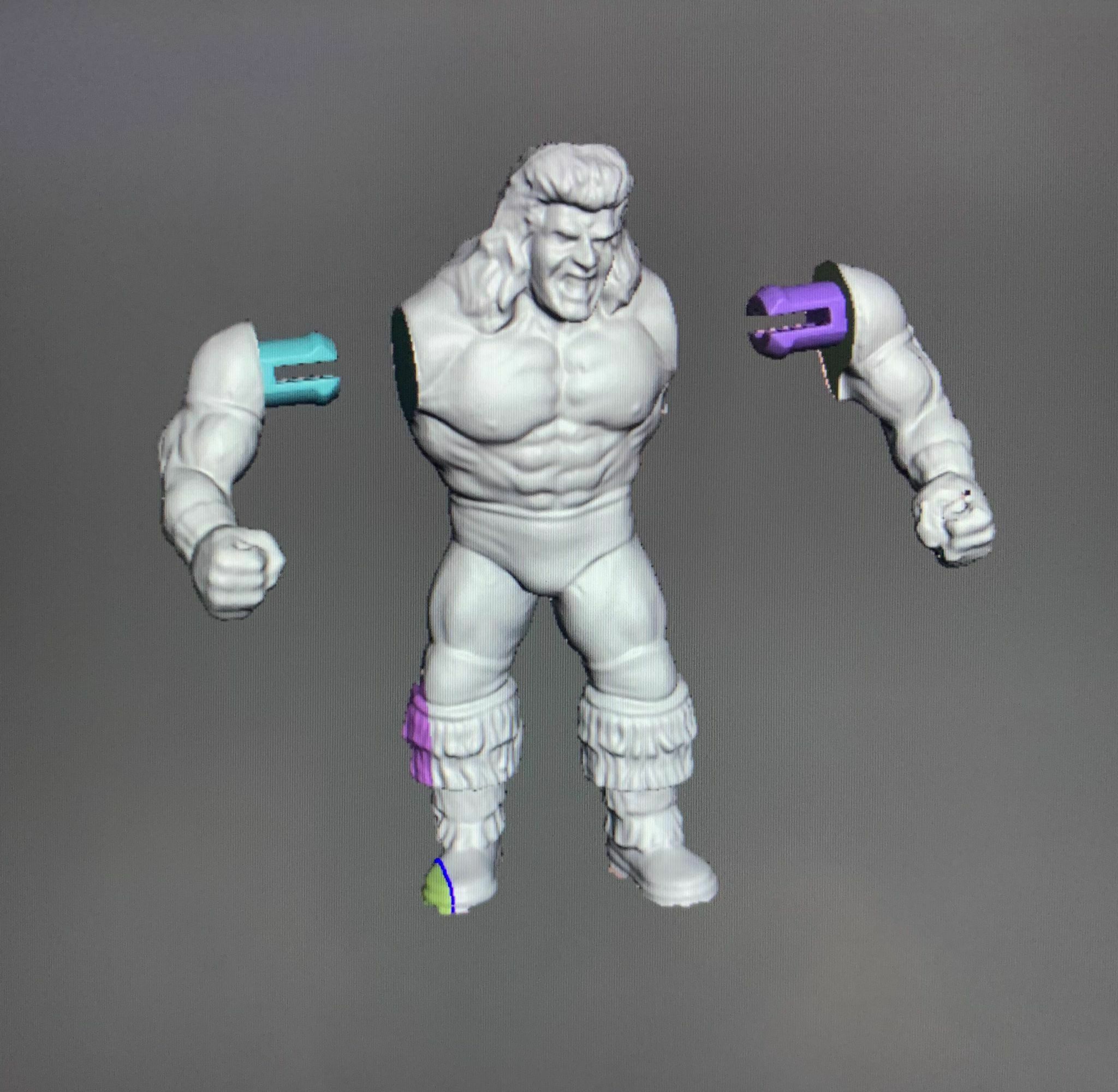 🦸 WWF ULTIMATE WARRIOR PURPLE TRUNKS SERIES 3 HASBRO VINTAGE RETRO 90'S ...