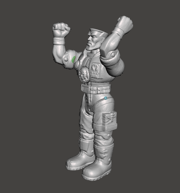 🤏 SMALL SOLDIERS Articulated Major Chip Hazard Doll Small Warriors .stl ...