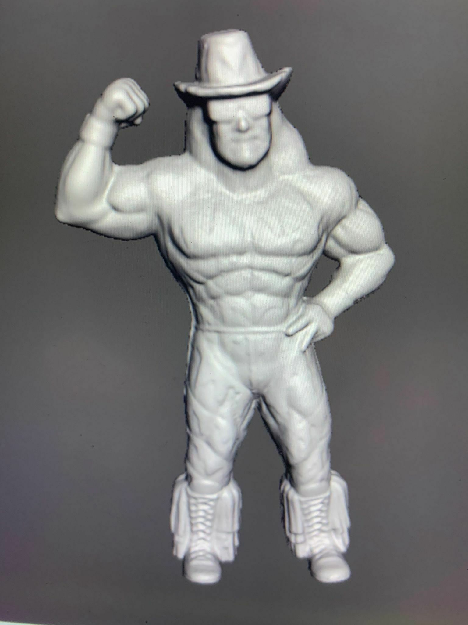 STL file Vintage Wcw Macho Man Randy Savage Figure, 1995, Osftm Ljn ...