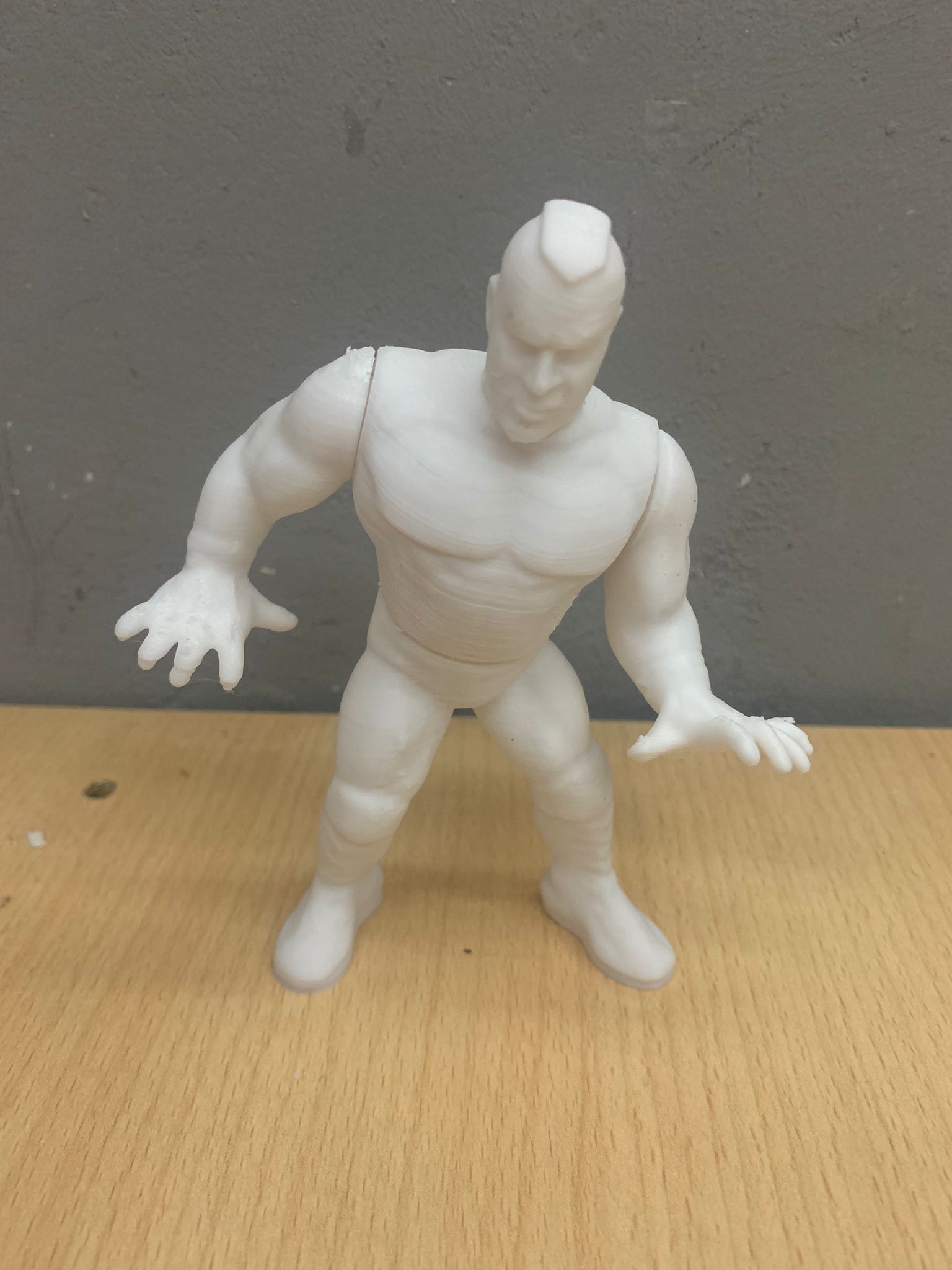 wwf ludvig borga hasbro series 11 vintage articulated doll .obj .stl ...