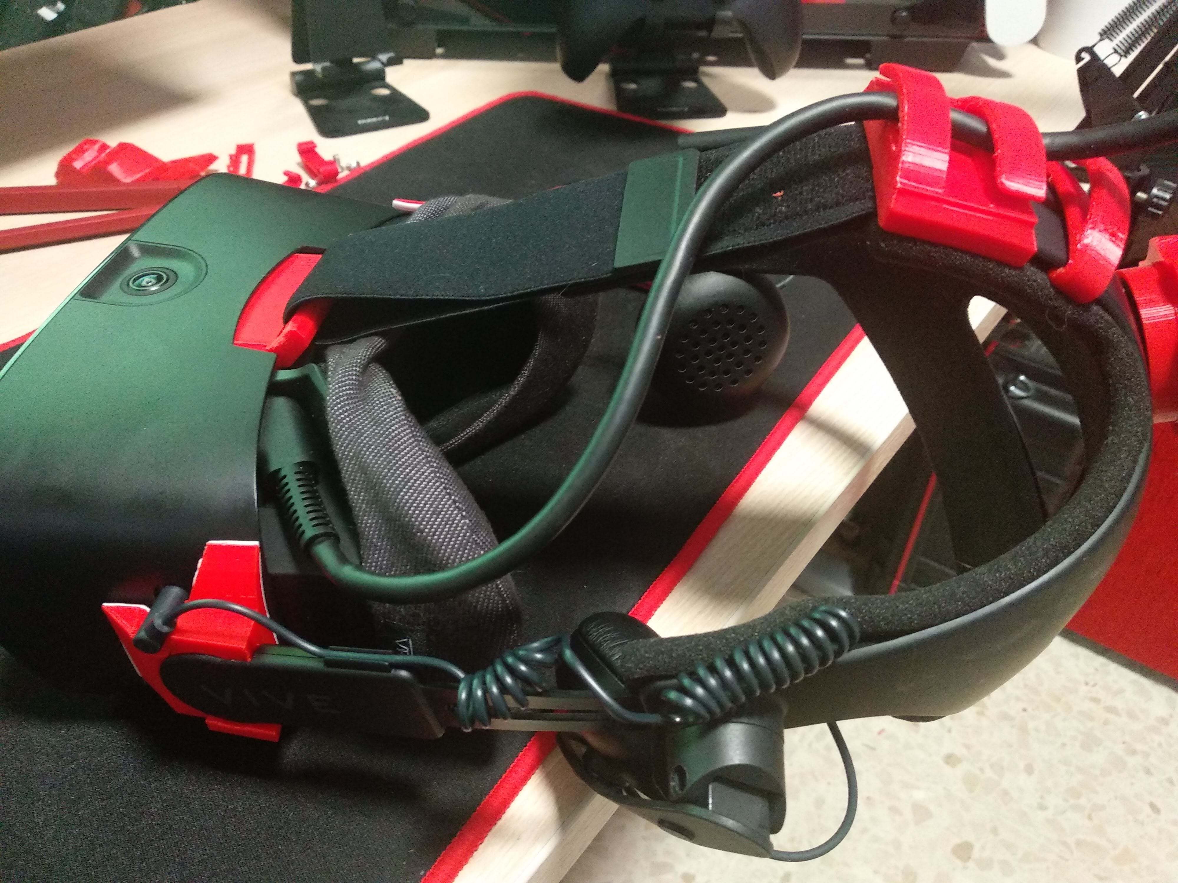 Free STL file Deluxe audio strap top cable holder 🔝 (GCODE)・3D ...