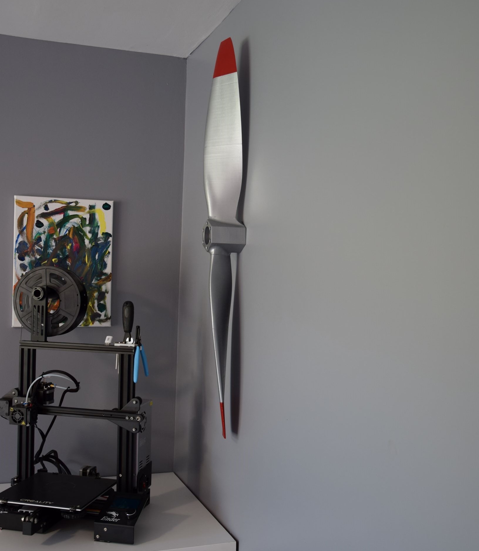 STL file Aircraft Propeller - length 1 meter ️ ・3D printing design to ...