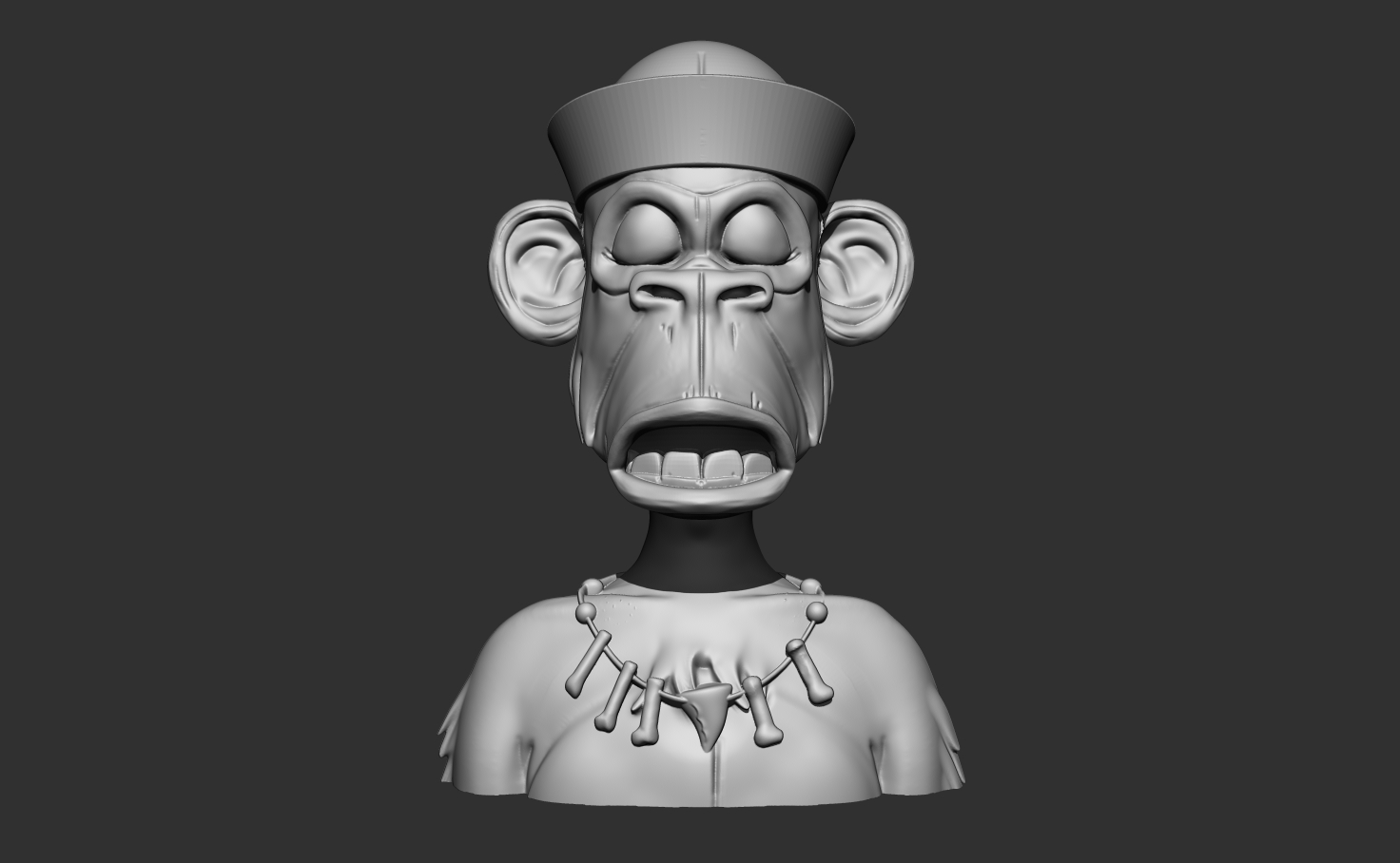Archivo STL mono nft mono 🎨 ・Modelo para descargar y imprimir en 3D・Cults