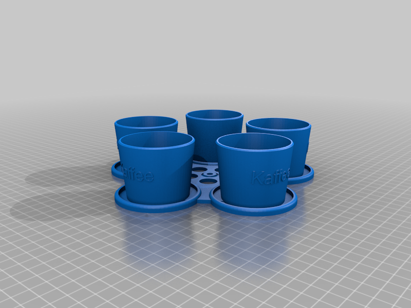 Free 3D file Coffee cup holder ☕ ・3D printable model to download・Cults