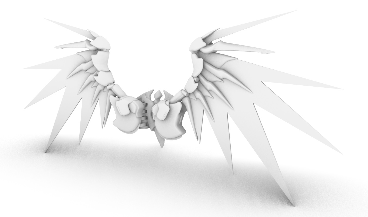 STL file Mercy Devil - Imp Wings 3D Print Ready 😈 ・3D print model to ...