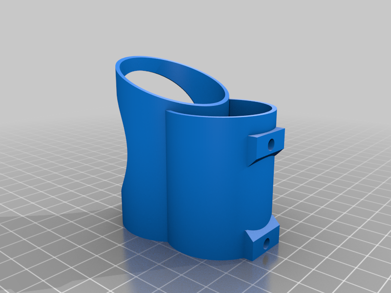 Free STL file Support for ph and chlorine strips, with a small bin for ...