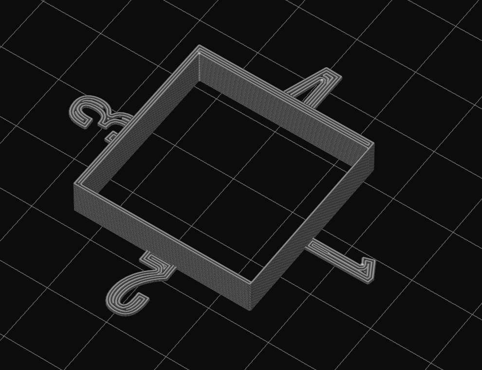 Free 3D file Flow test from 1 to 4 walls (0.4 to 1.6mm) 🔧 ・3D print ...