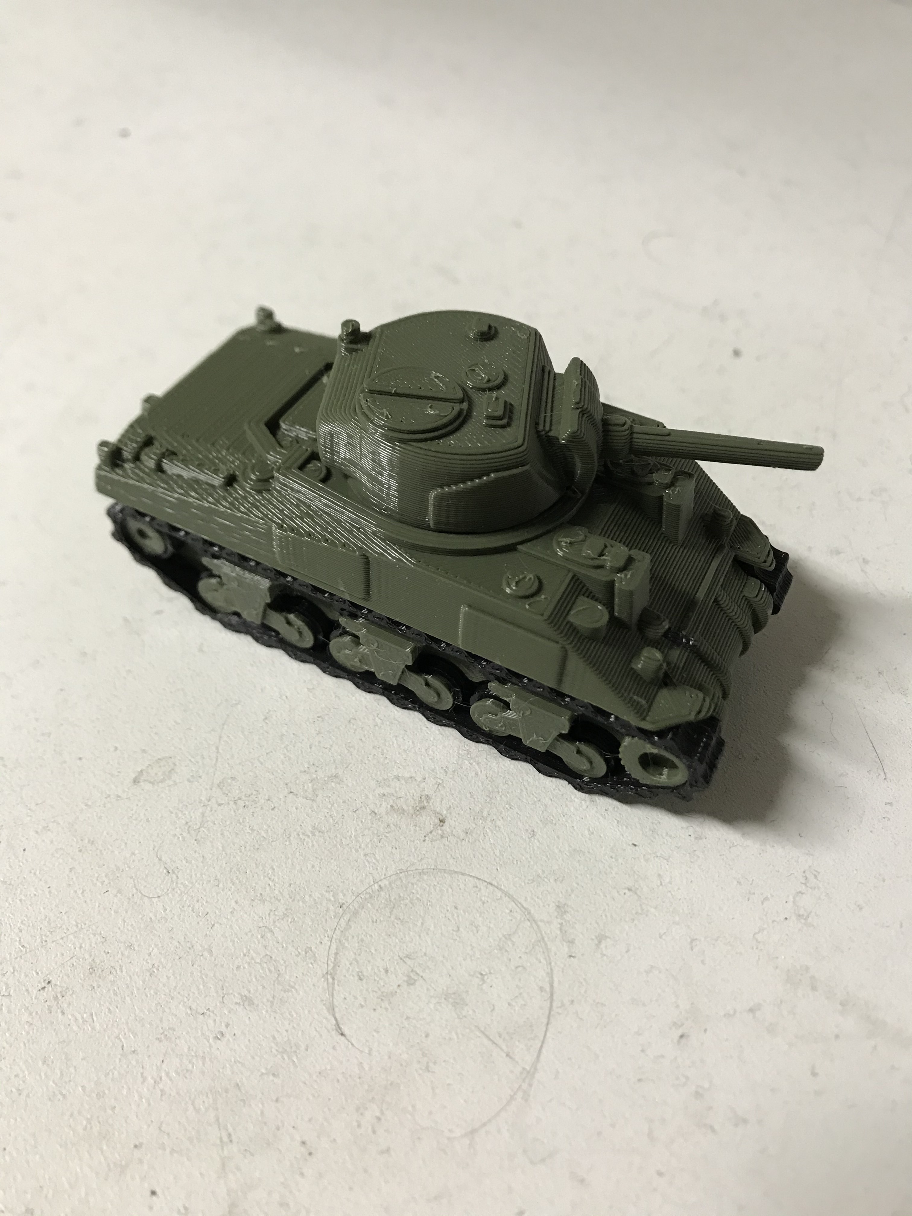 🪖 M4 Sherman tank・ STL File for ・Cults