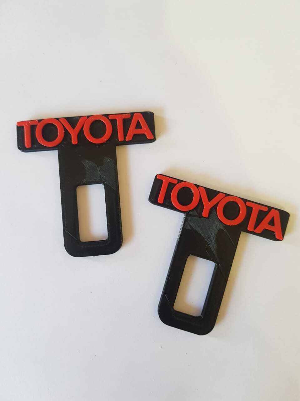 🚗 TOYOTA SEAT BELT LOCK・ STL File for ・Cults