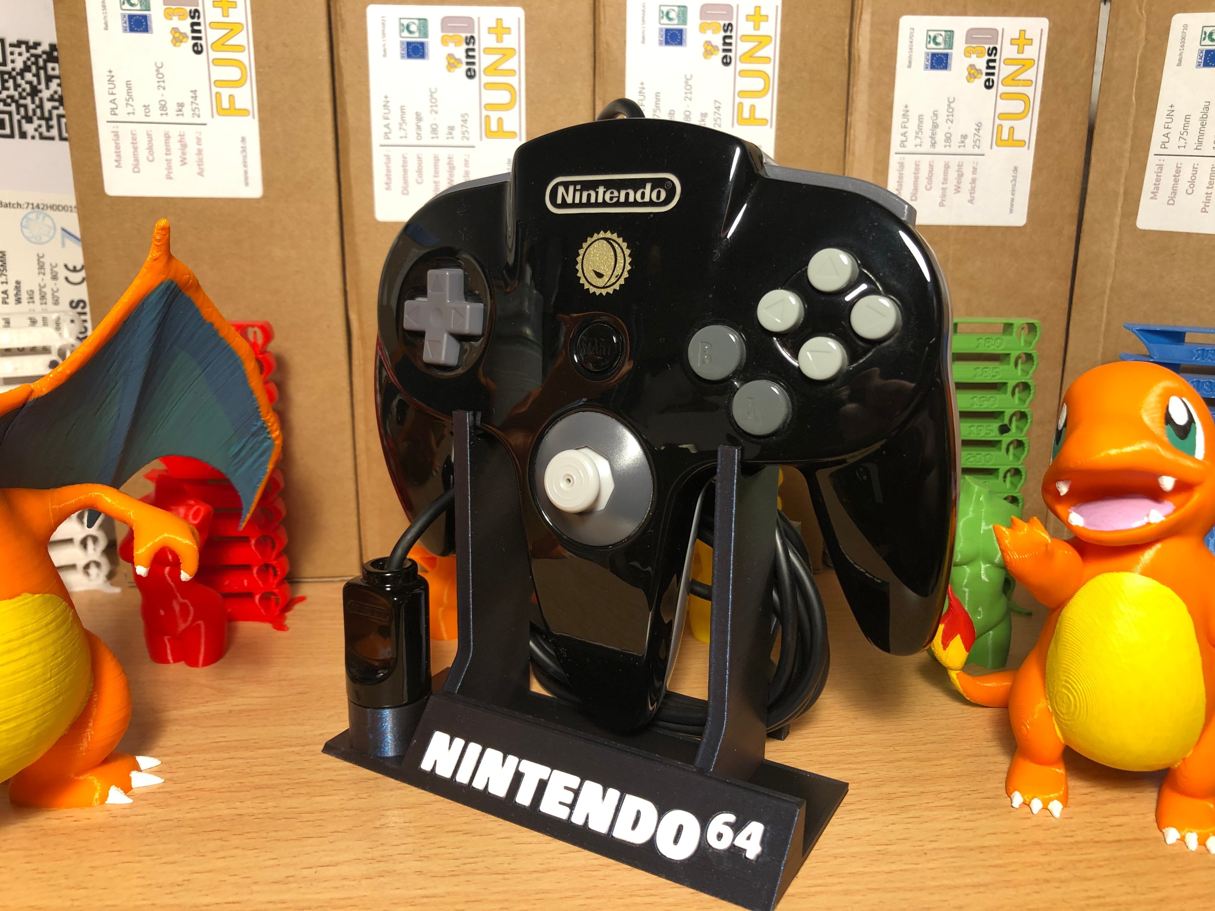Soporte para mando de Nintendo 64 impreso en 3D・Cults