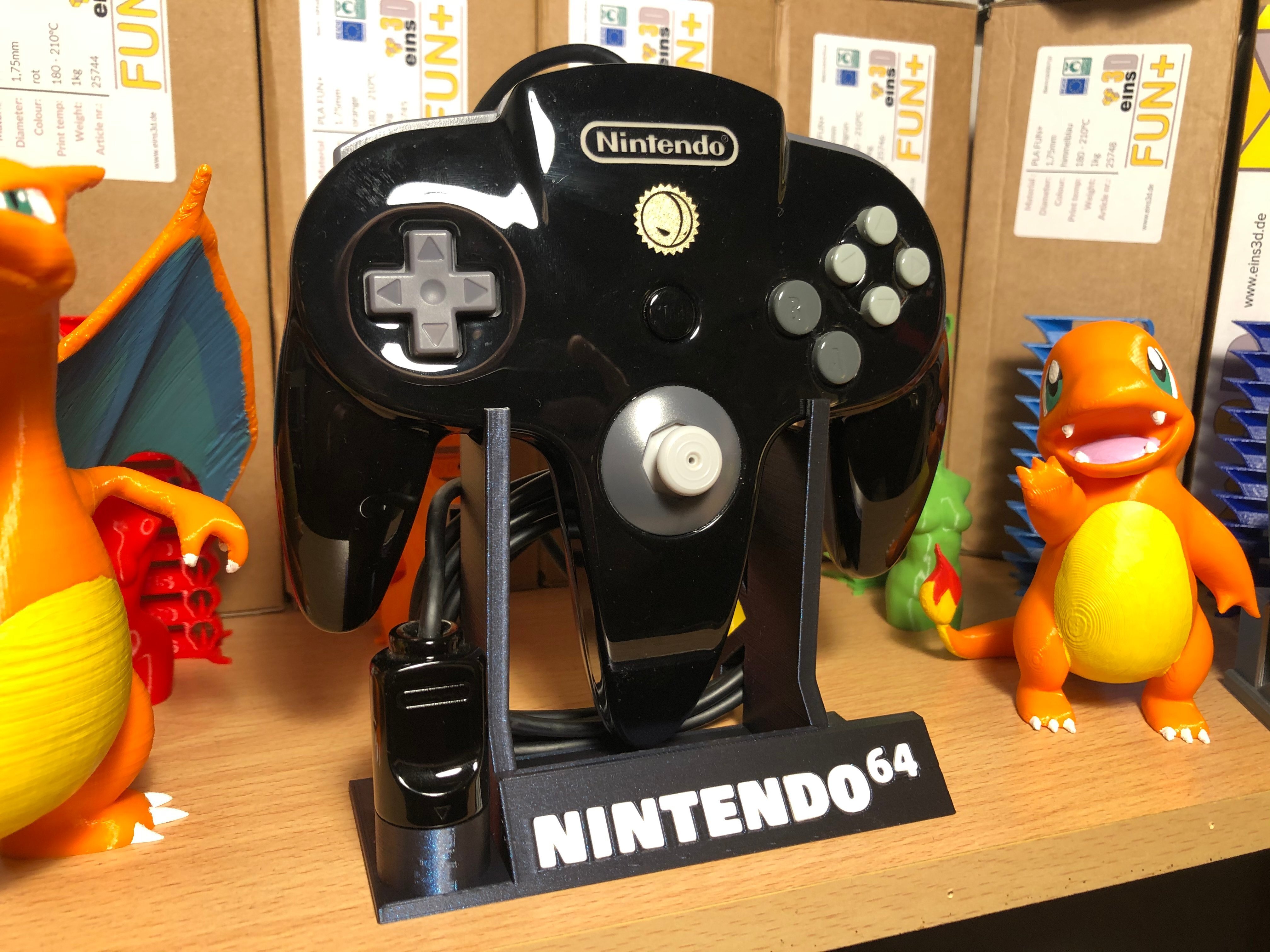 Soporte para mando de Nintendo 64 impreso en 3D・Cults