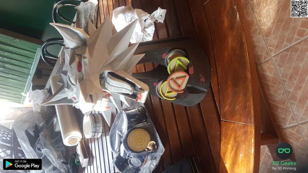 3D printed Witcher stand with sign coins・Cults