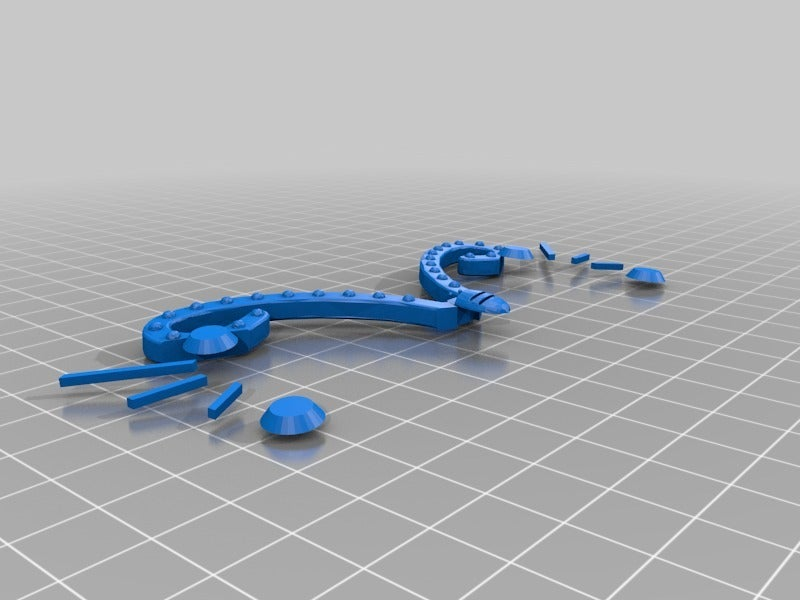 Free STL file Butterfly Fairy Glasses (Two colors) 🦋 ・3D printer model ...
