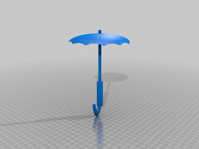 ☂️ Lego Penguiin Umbrella (Choice 2)・Free STL File for ・Cults