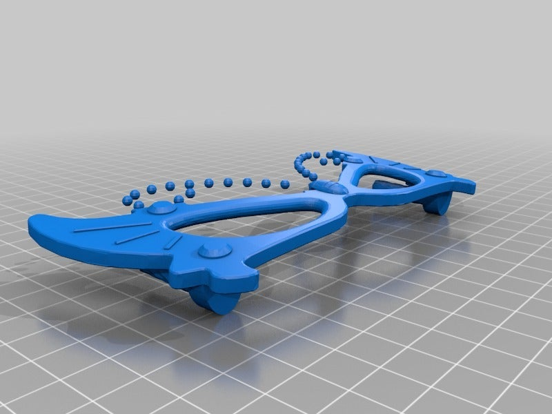Free STL file Butterfly Fairy Glasses (Two colors) 🦋 ・3D printer model ...