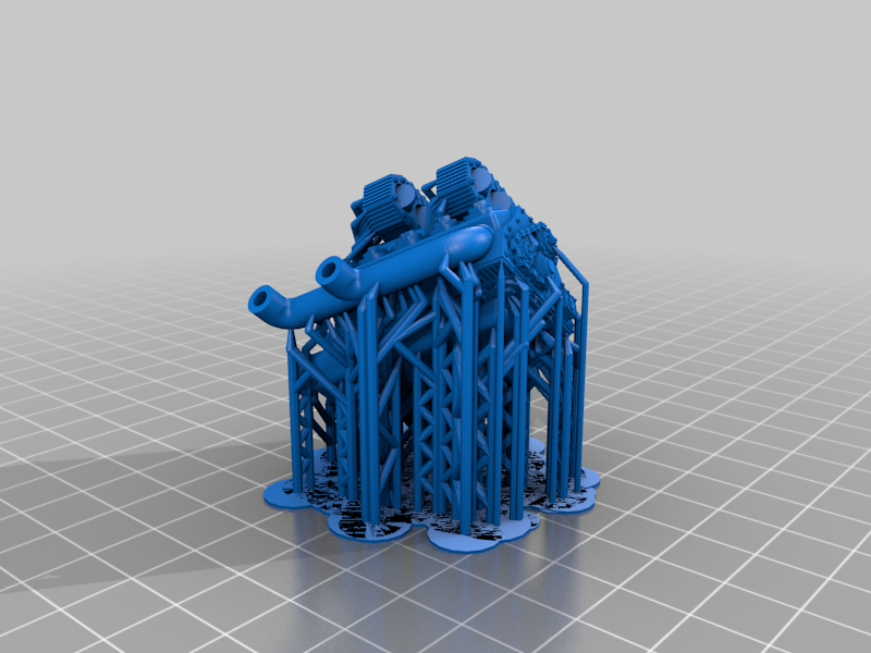 Free 3D file Big Engine for space scavenger vehicles 🛰 ・Object to ...