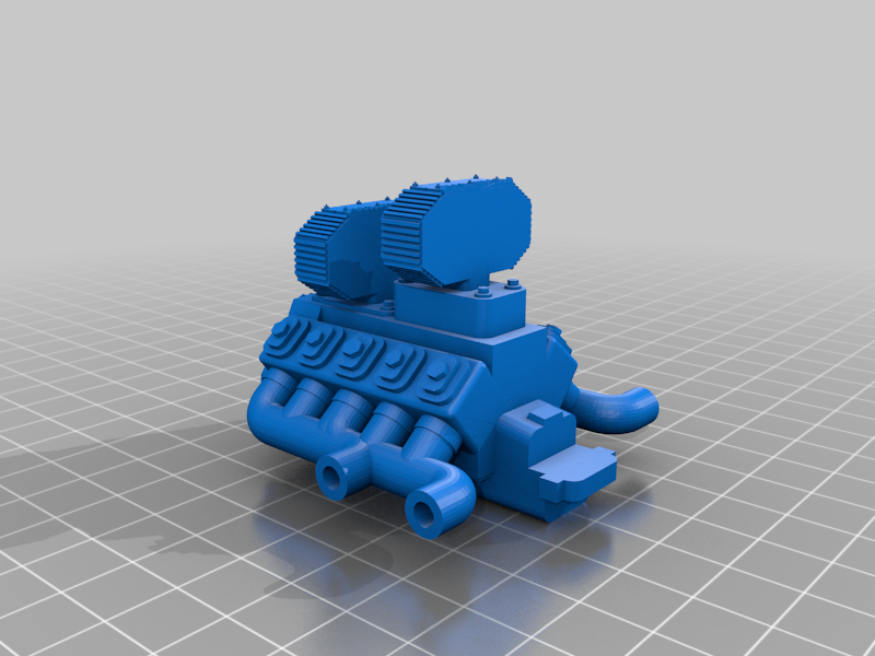 Free 3D file Big Engine for space scavenger vehicles 🛰 ・Object to ...
