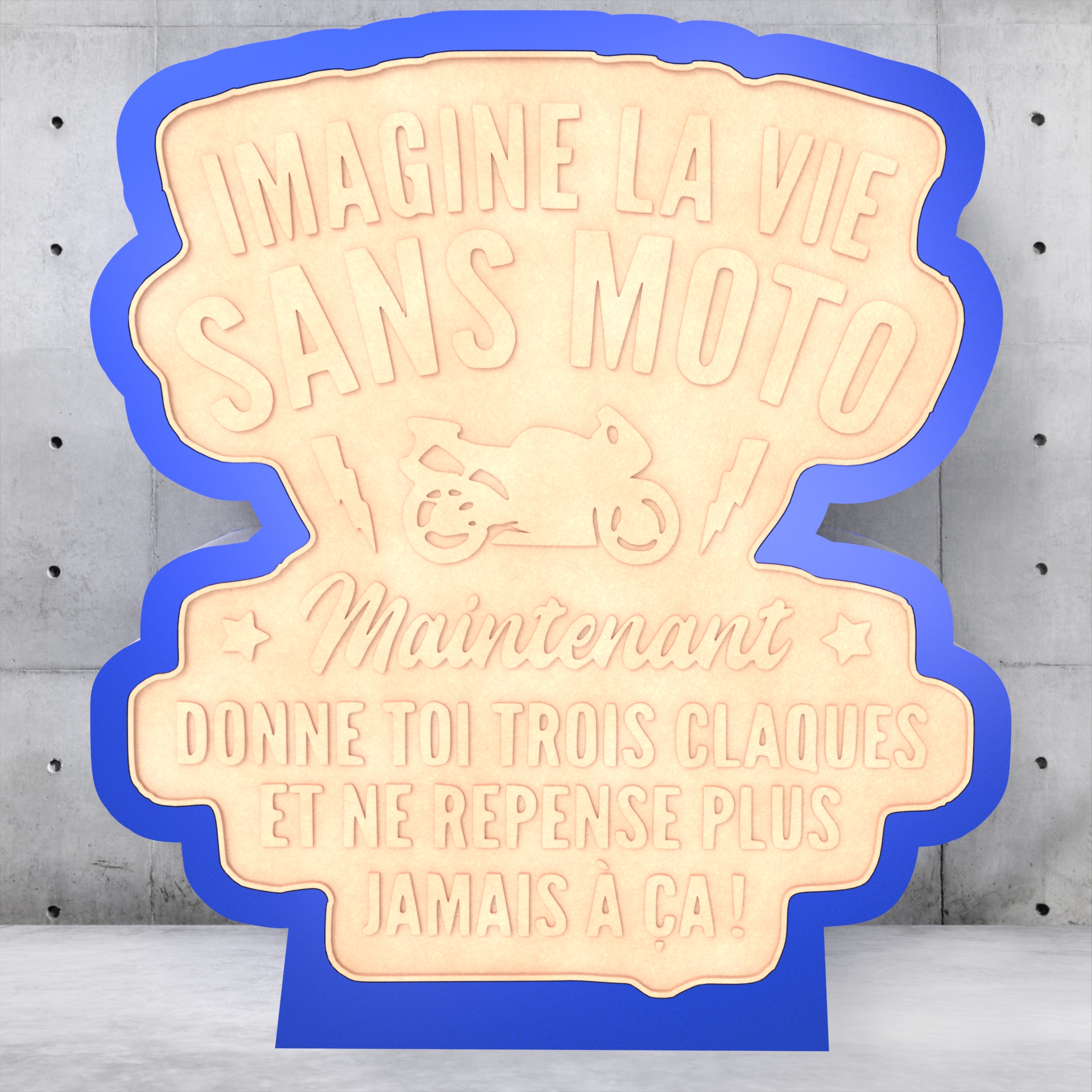 STL file Motorcycle lamp 🏍️ ・Model to download and 3D print・Cults