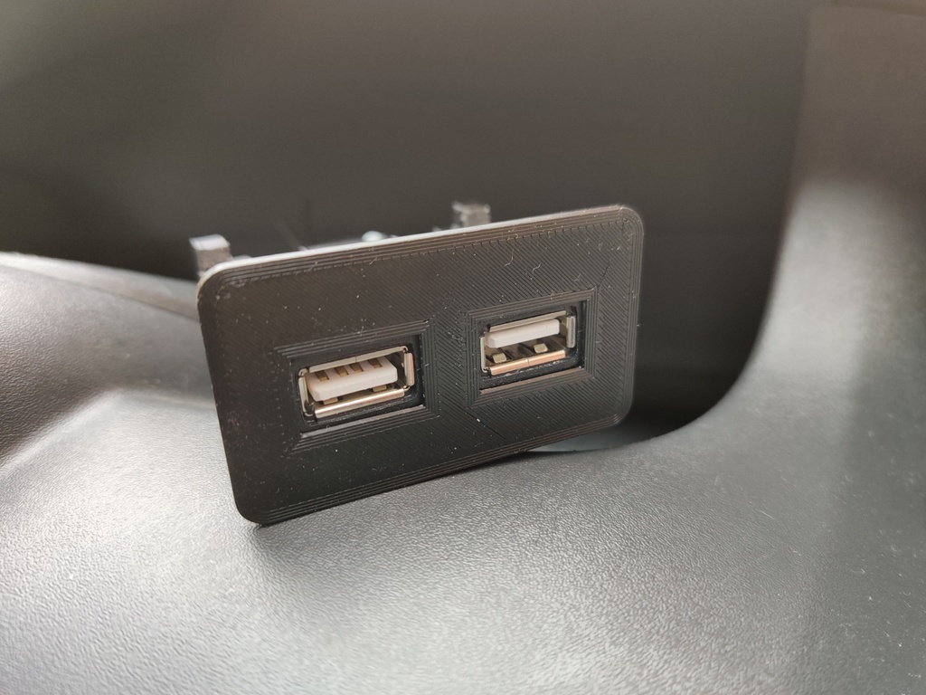 Free 3D file Case usb aux renault trafic 2 💾 ・3D printable object to ...