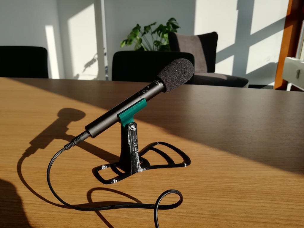 Free STL file Microphone Stand 🎤 ・3D print design to download・Cults