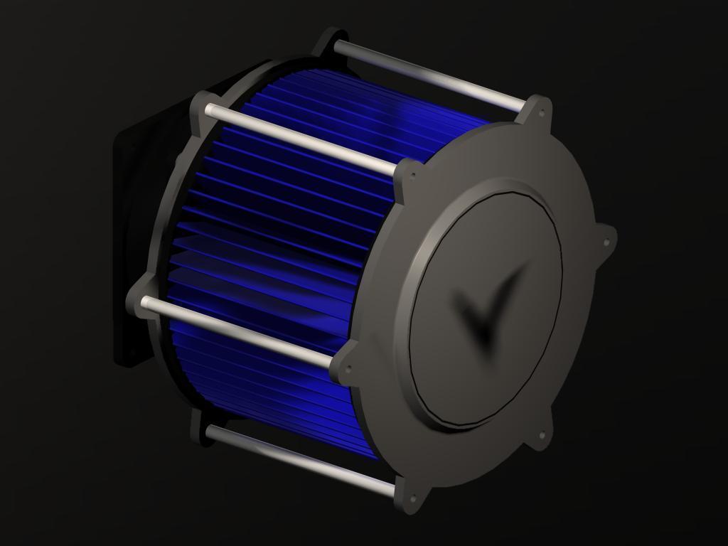 Free STL file Clean Room Inlet Fan/Filter 👽・3D printing design to ...