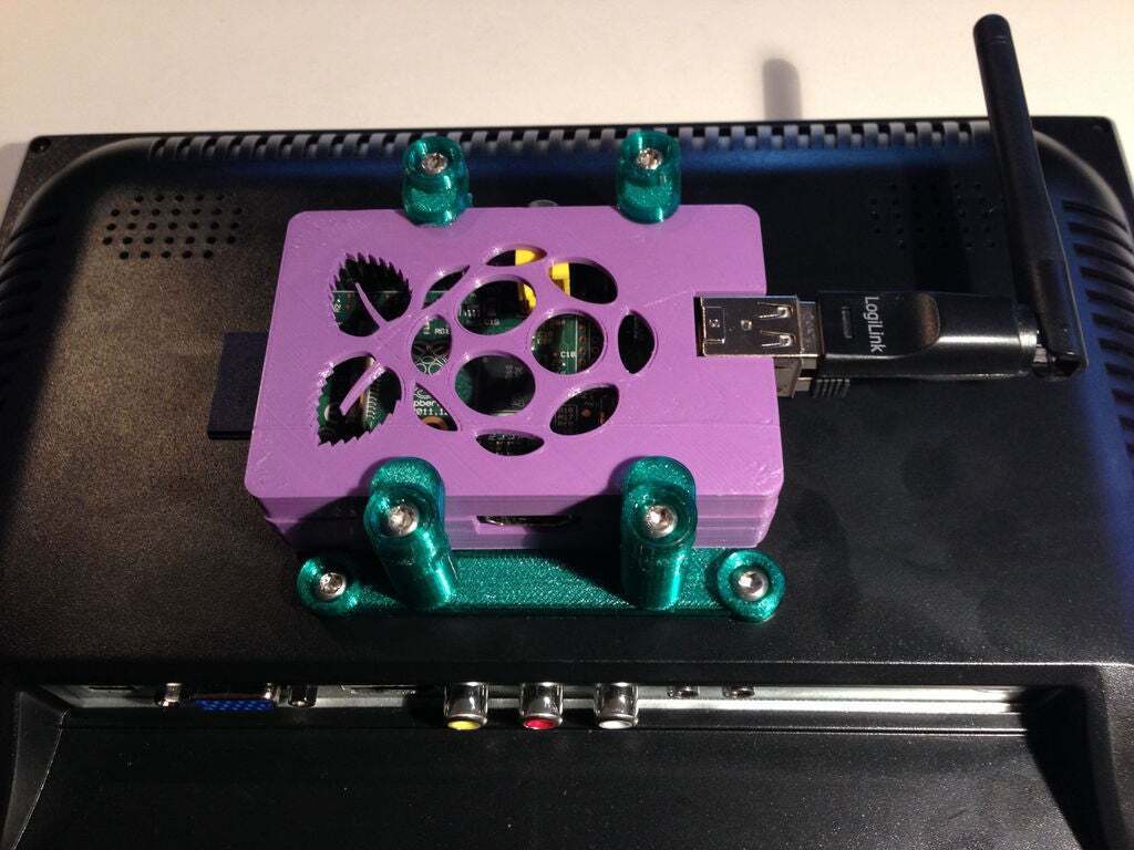 Free STL file VESA mount for RaspberryPi 🖥️ ・3D printer design to ...