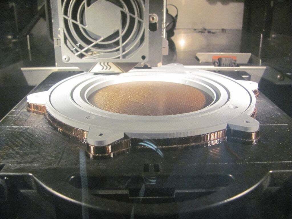 Free STL file Clean Room Inlet Fan/Filter 👽・3D printing design to ...