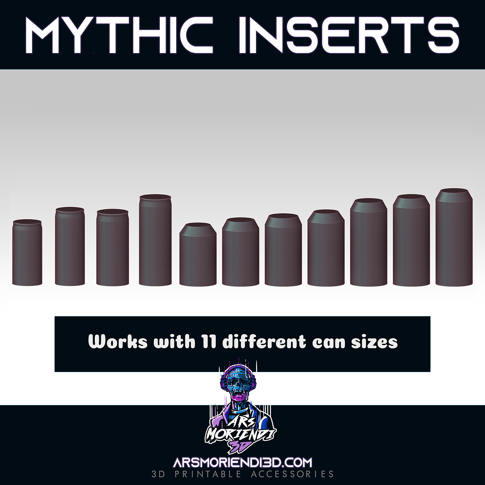 🥫 Mythic Mugs - Lion's Brew - Can Holder / Storage Container・Free STL ...