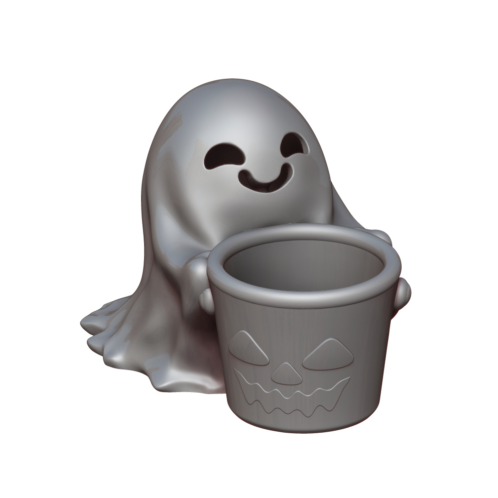 🍬 Trick Or Treat Candy Ghost・Free 3D File for ・Cults