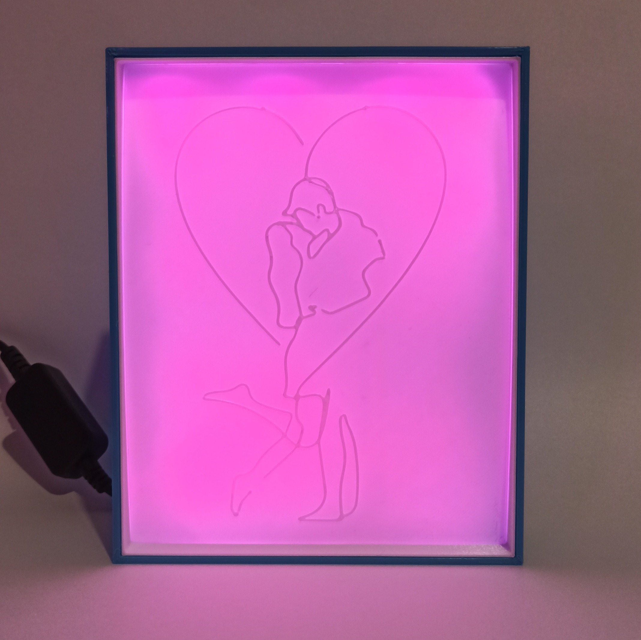 Free STL file Hug Lamp for led strip 🔦 ・Object to download and to 3D ...