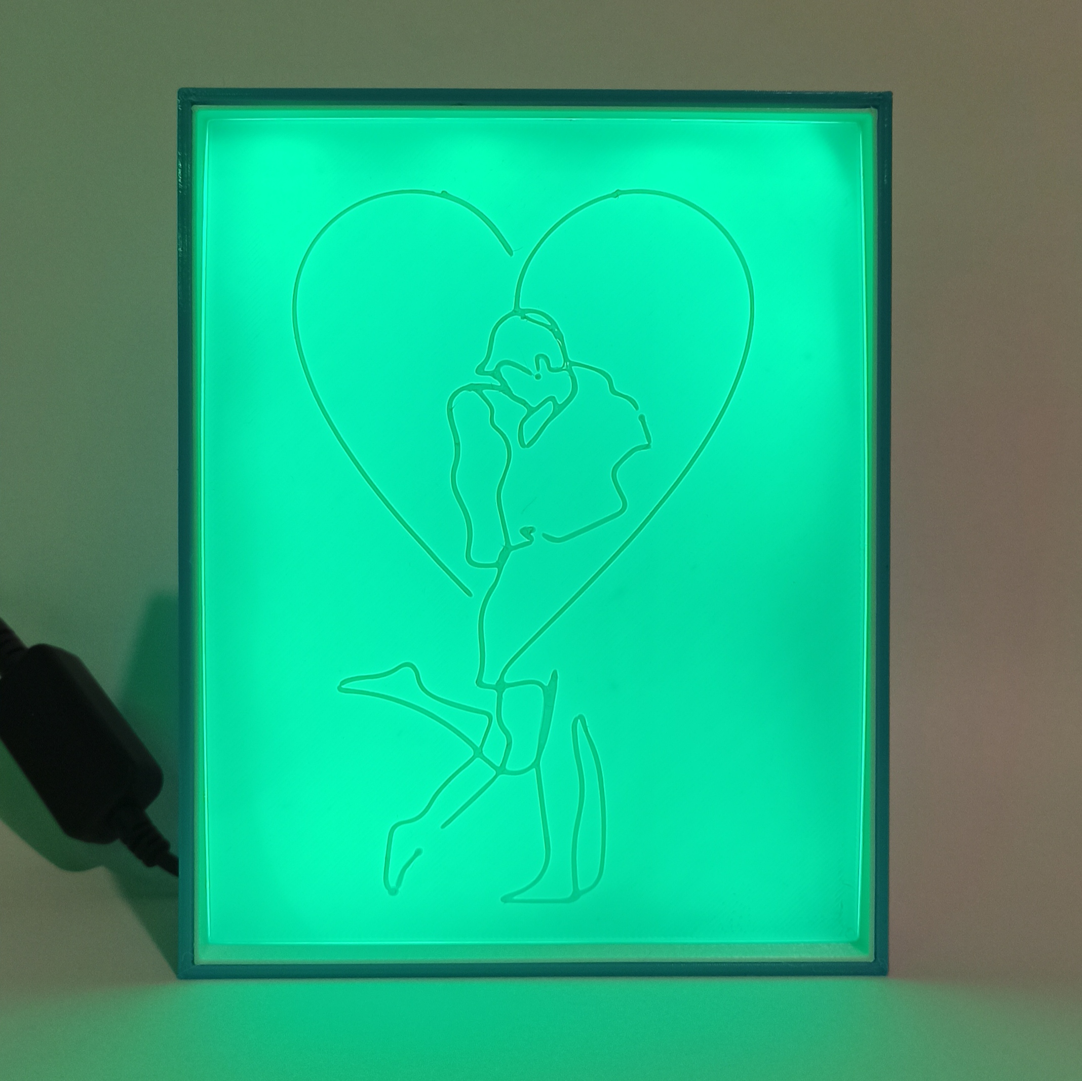 Free STL file Hug Lamp for led strip 🔦 ・Object to download and to 3D ...
