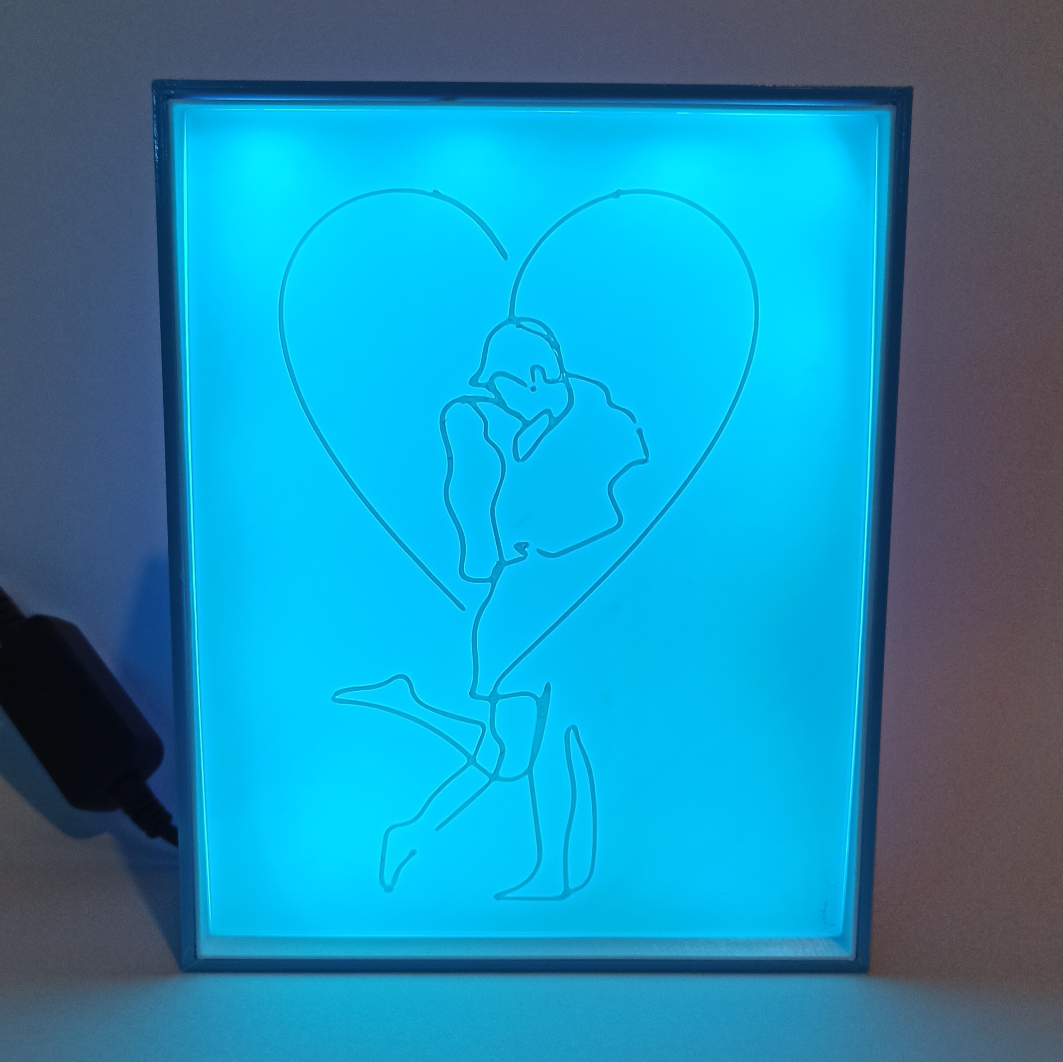 Free STL file Hug Lamp for led strip 🔦 ・Object to download and to 3D ...
