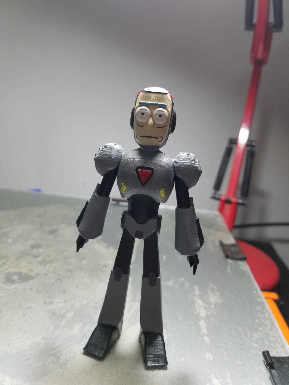 Archivo STL Robo - Rick Sanchez ( The Purge Suit ) 🎲・Diseño para ...