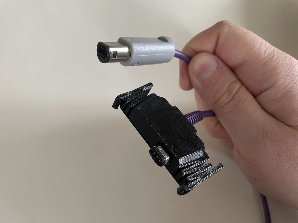 Free 3D file GC to GBA Cable Connector Alternative Housing 🔌 ・3D ...
