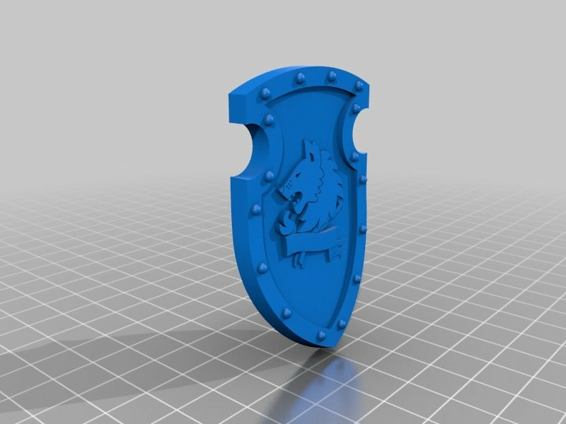 👽 Warlord Canis Emblem・Free STL File for ・Cults