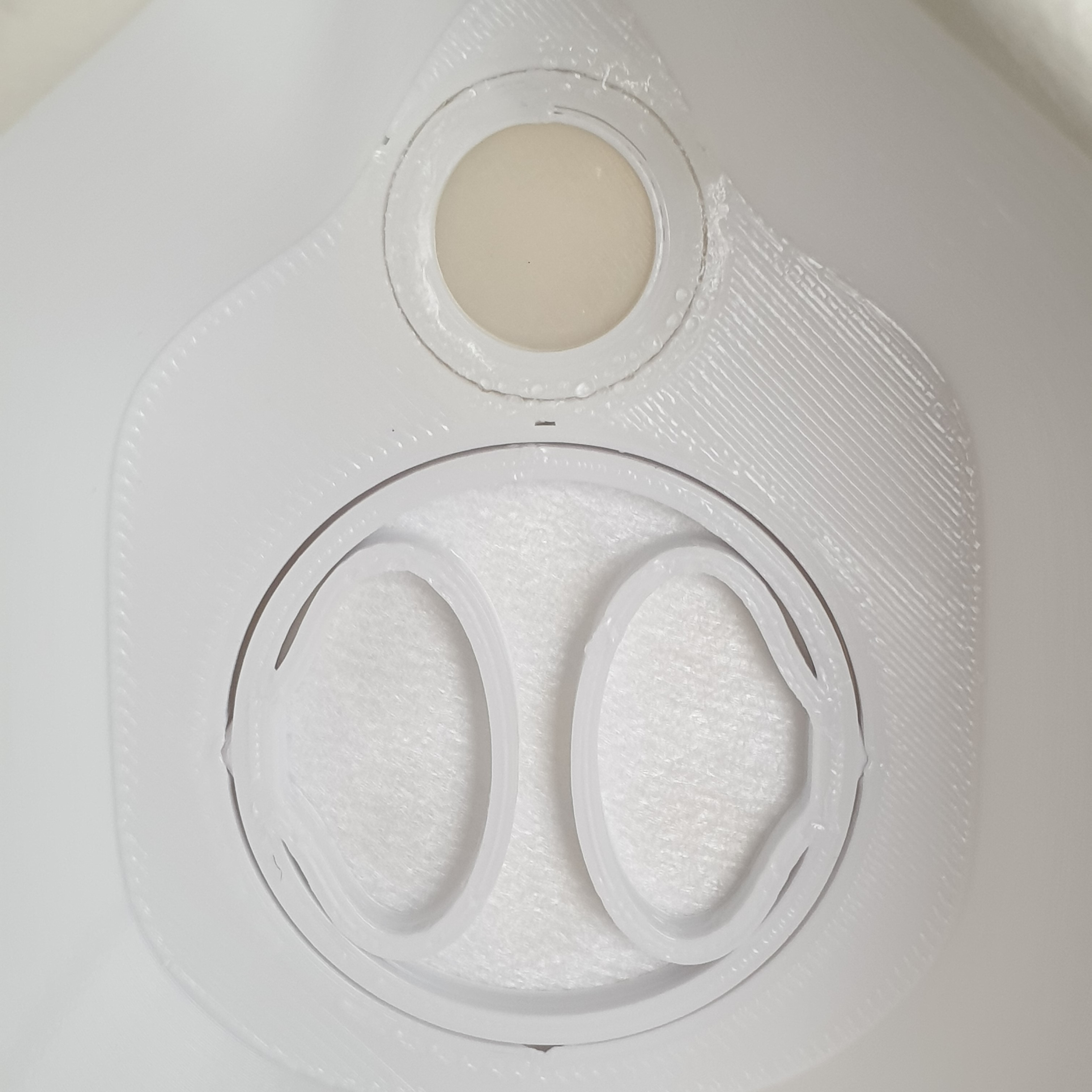 Free STL file Covid 19 Mask with/without Exhale Valve (2hrs print, no ...