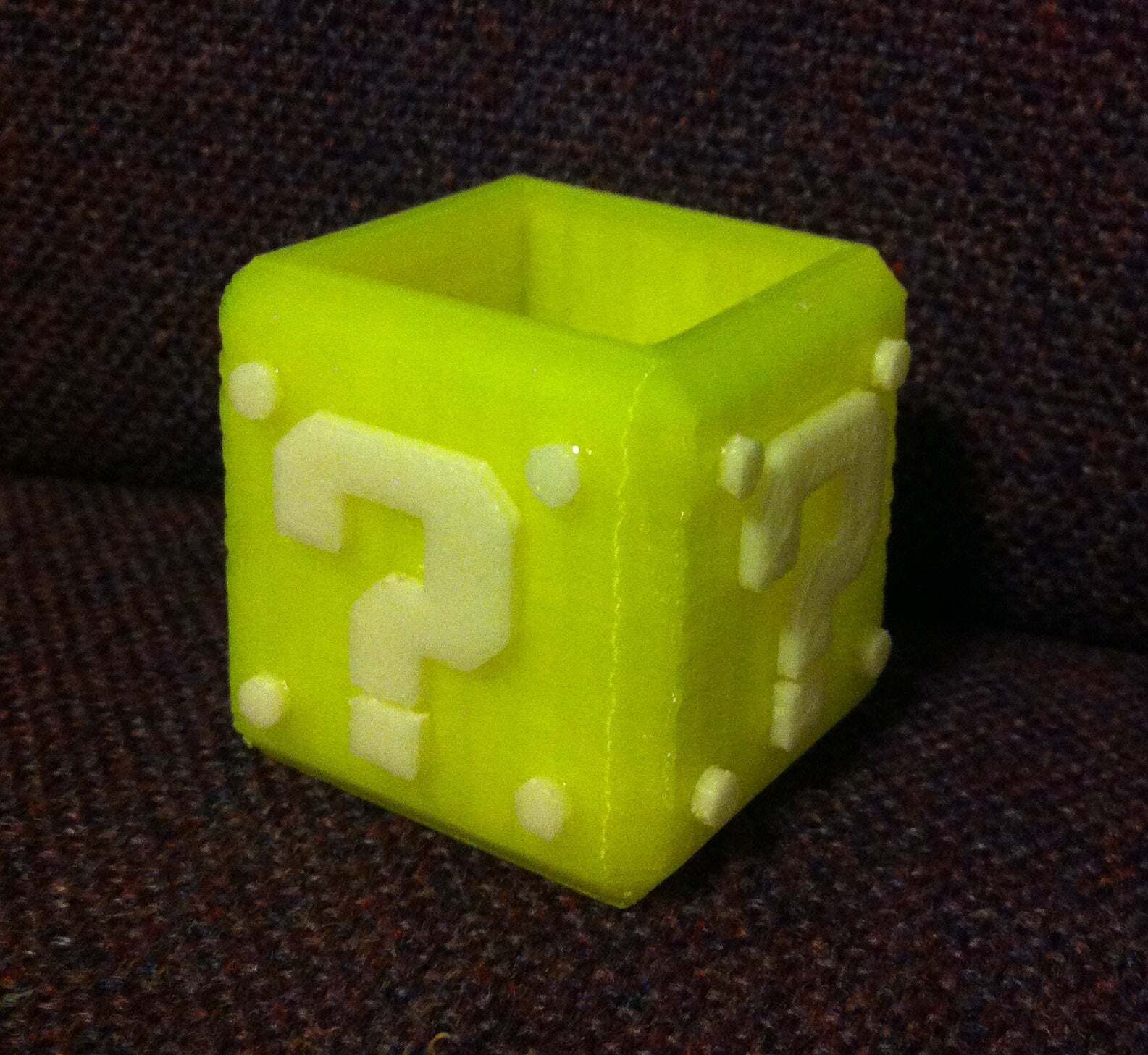 Free STL file Mario question block shot glass (SCAD)・3D print object to ...