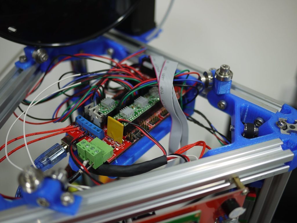 Free STL file Arduino Mega 2560 + Ramps Top Mount for Mini Kossel 1515 ...
