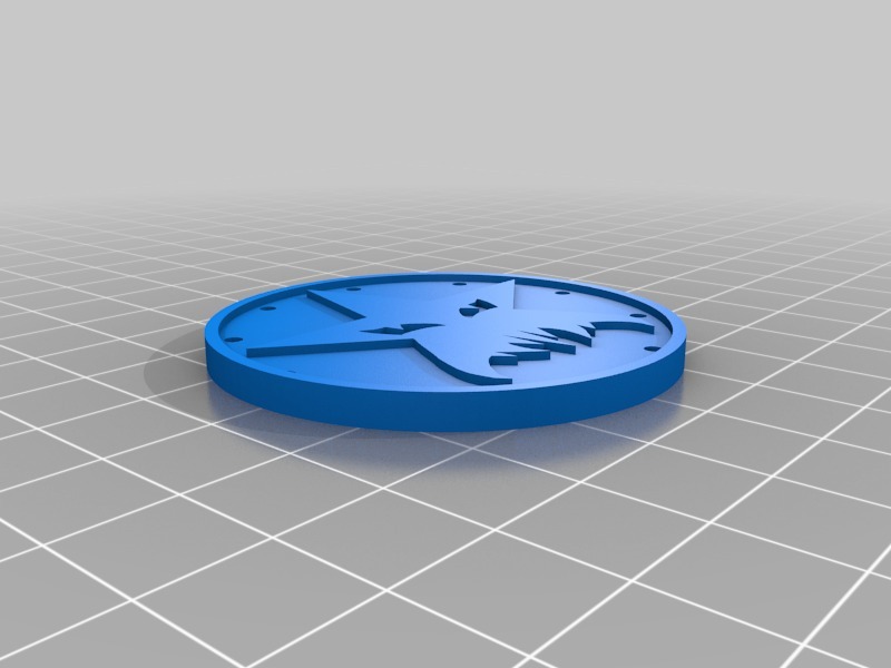 3D file Grimjack's Demonstar sew on badge 📛 ・Template to download and ...