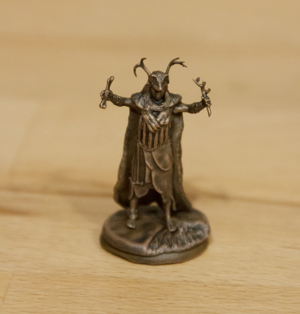 STL file Neanderthal Shaman with Ritual Circle 🟣 ・3D printer design to ...