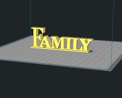 STL file Family sign 👪 ・Model to download and 3D print・Cults