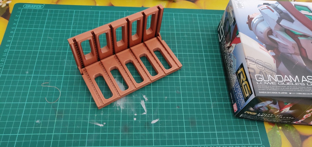 🤖 Foldable Gunpla Runner Shelf・Free 3D File for ・Cults