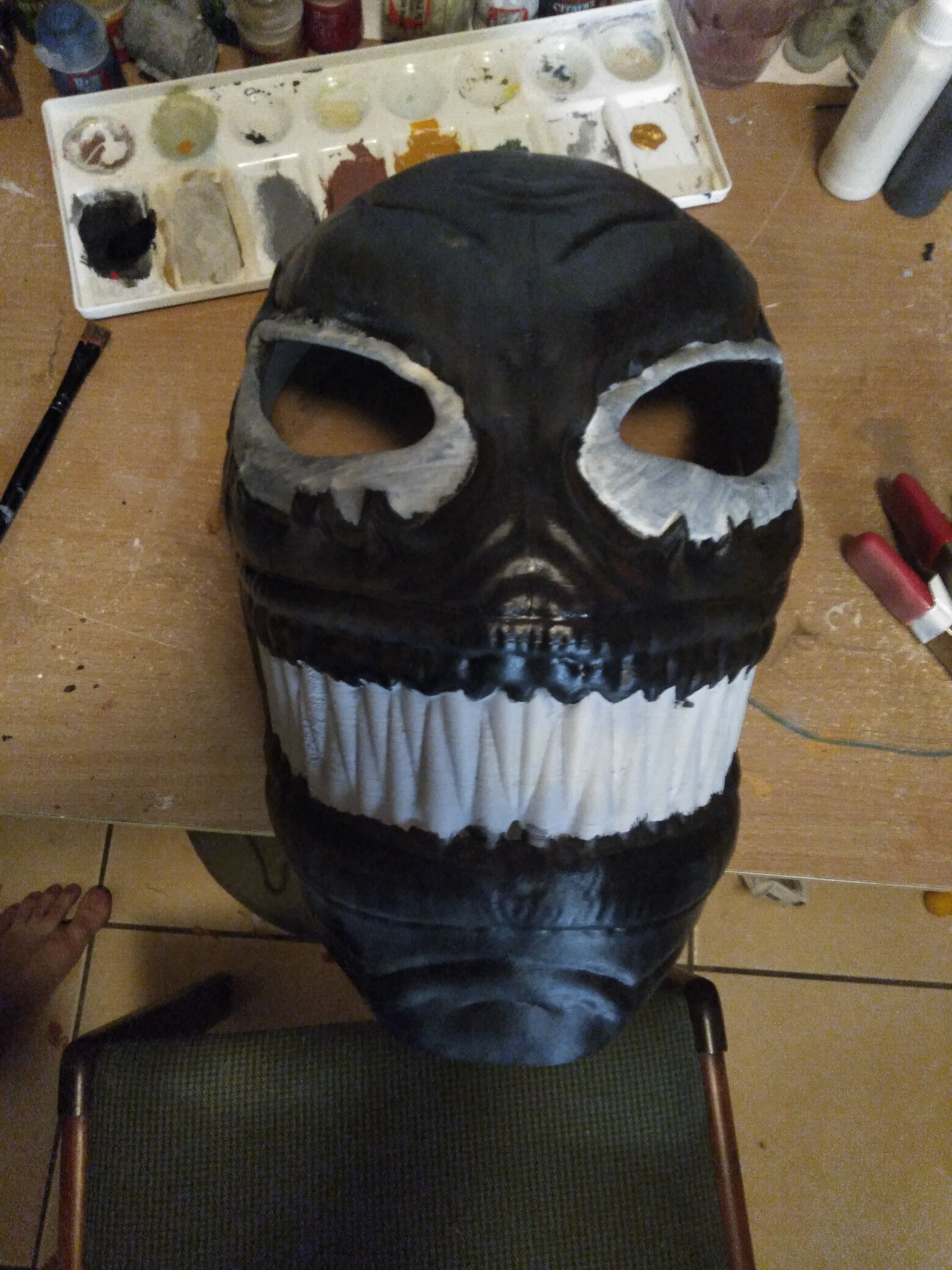 3D printable Venom Mask: Easy Print • made with Ender 5・Cults