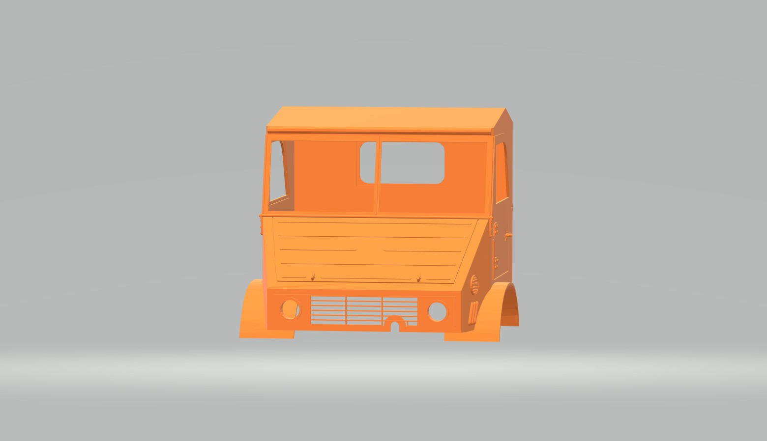 Datei STL Unimog 401/411 1:14 🎲 ・Design für 3D-Drucker zum herunterladen・Cults