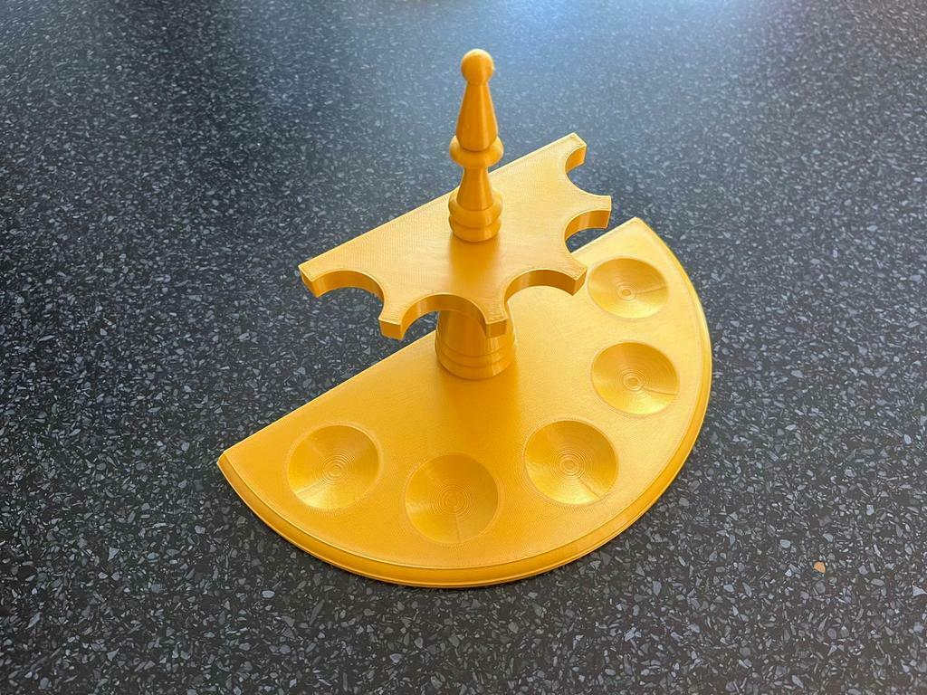 🚬 Tobacco pipe rack for 5 smoking pipes・Free 3D File for ・Cults