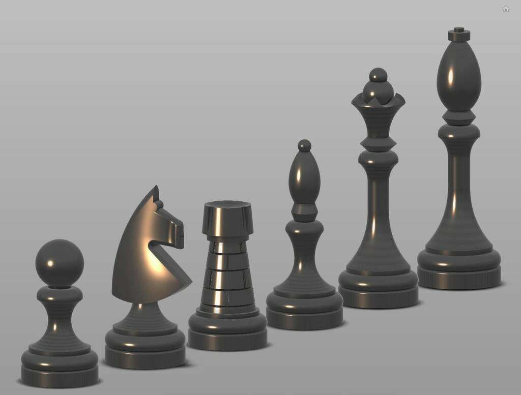 ♟️ Juego de ajedrez de jardín para baldosas 20x20cm・Archivo STL Gratis ...