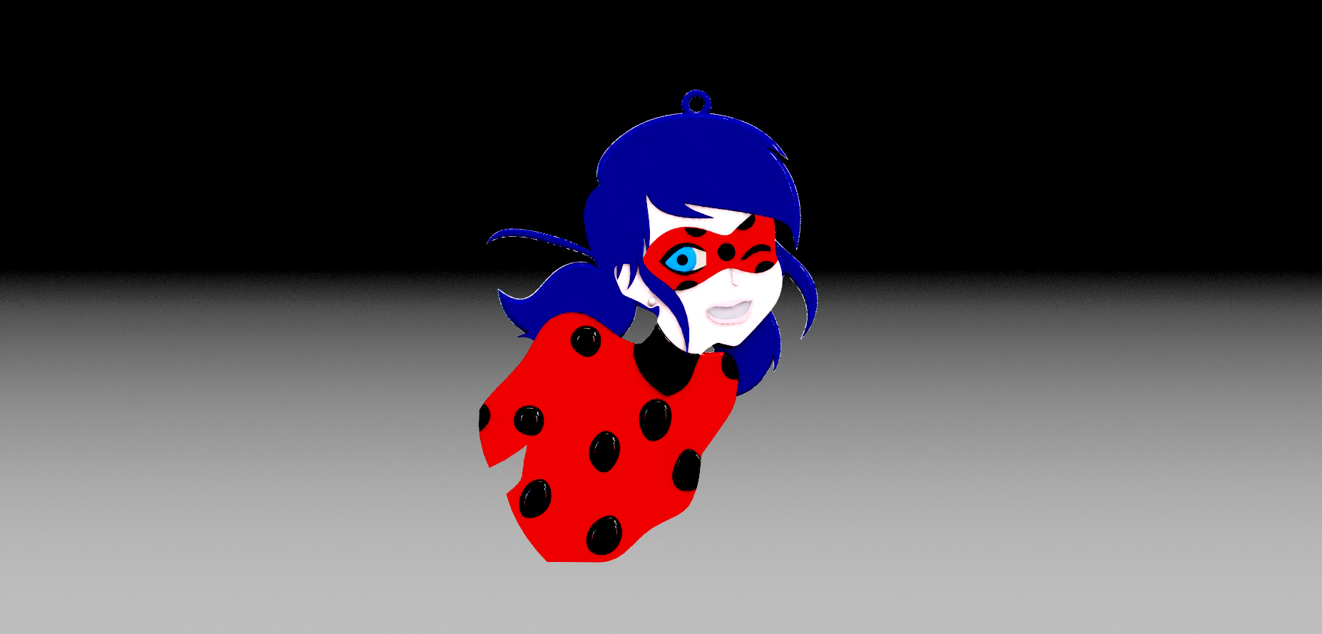 STL file Key ring: Ladybug 🔑 ・3D printer model to download・Cults