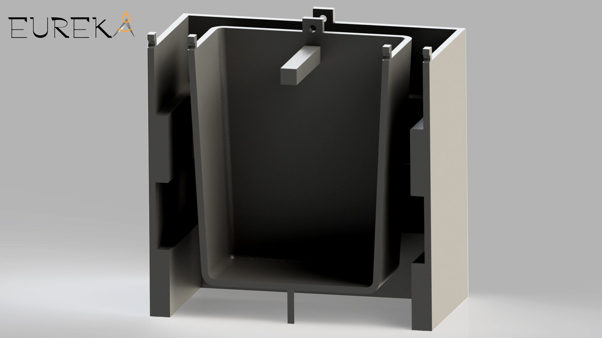 Archivo STL Maceta rectangular elegante, Molde 🪔 ・Diseño imprimible en ...